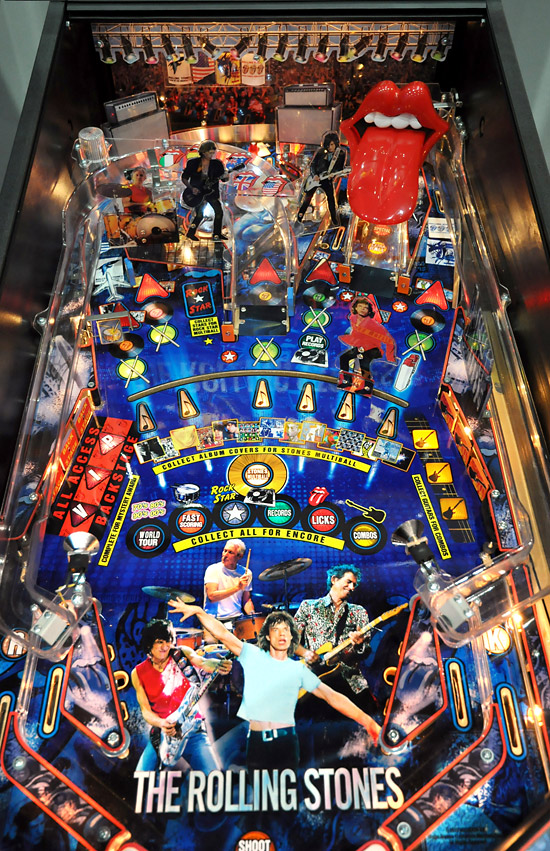 The Rolling Stones Pinball Machine, video | Museum of the Game ...